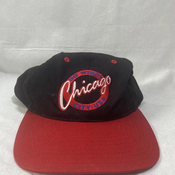 Other | Vintage 199s Chicago The Windy City Snapback Hat | Poshmark